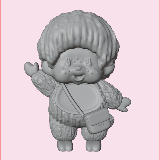 🗿 Mini monchhichi・Fichier STL pour Impression 3D・Cults