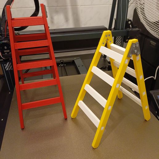 STL file Step Ladder decoration - EASY PRINT 🪜 ・Model to download and ...