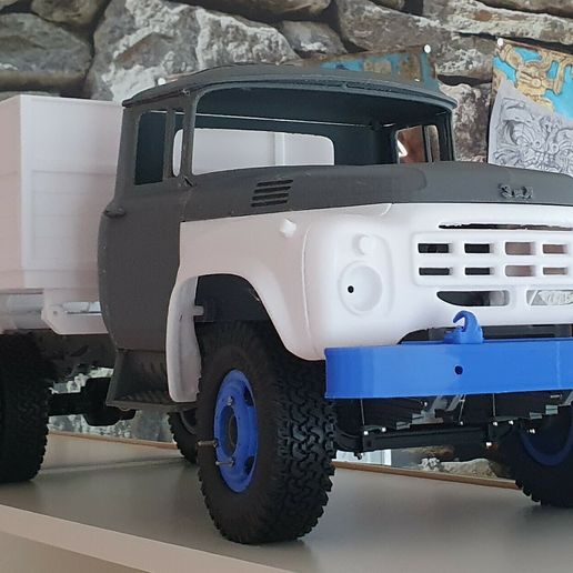 🚚 zil 130 1/10・ STL File for 3D printing・Cults