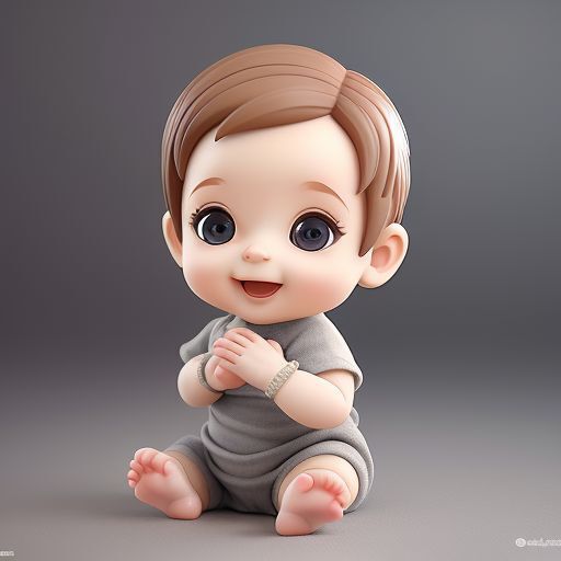 OBJ file #Figure - Baby 👶 ・3D print design to download・Cults