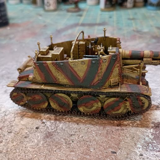 🇩🇪 sIG 33 auf Panzer 38(t) Ausf.H Grille (Germany, WW2)・ 3D File for 3D ...