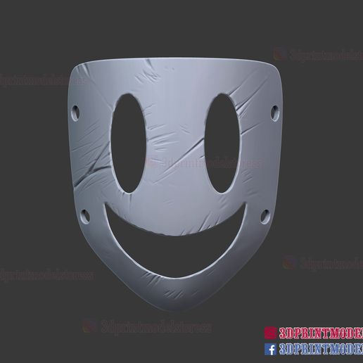 🔫 Sniper Mask Cosplay 3D print model - Tenkuu Shinpan Mask・ 3D File for ...
