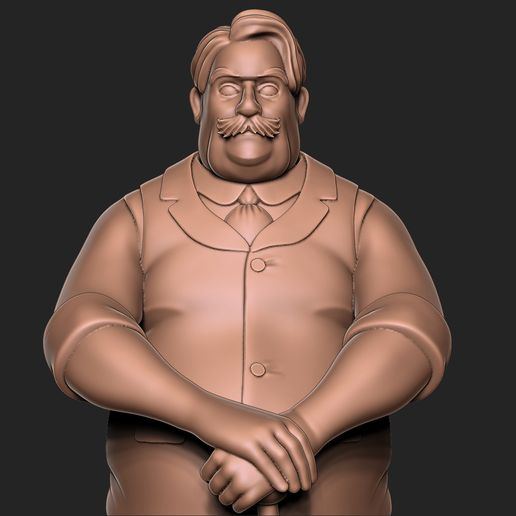 👴 Old Man・Free STL File for ・Cults