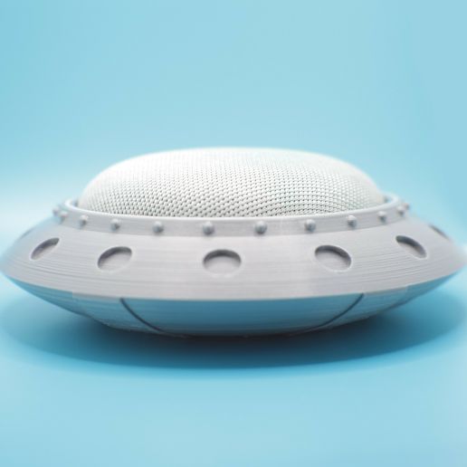 🆒 Funny Cool Google Home Stand | Sci Fi Space Nest Mini Holder | Retro ...