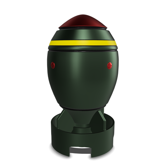 🫙 Fallout Mini Nuke w/ Stash/Cookie jar model・ 3D File for 3D printing ...