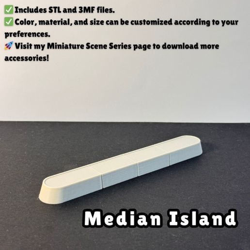 🏝️ Miniature Scene Series | Median Island | Miniature Scene Series ...