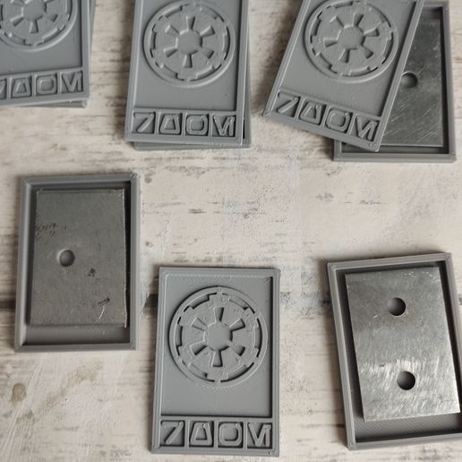 ⭐ Star Wars Imperial credit・ STL File for 3D printing・Cults