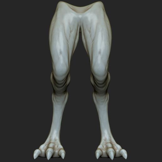 👹 24 Creature Monster Demon Legs・ 3D File for 3D printing・Cults