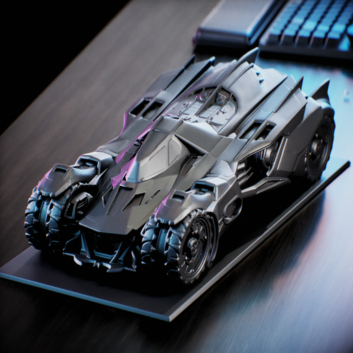 STL file Batmobile - Batman: Arkham Knight - Fan Art Batmovil video ...