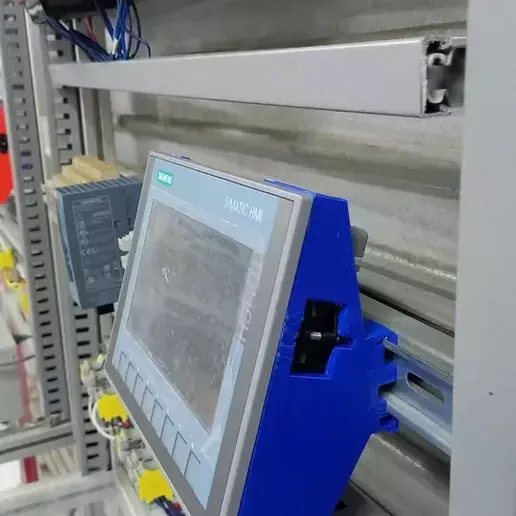 🎛️ Holder for Siemens HMI KP700 Basic (DIN3 rail)・ STL File for 3D ...