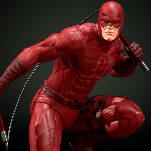 👤 CLASSIC DAREDEVIL・ STL File for 3D printing・Cults