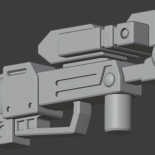🔫 Photon Cannon for Combiner Wars Chop Shop・ STL File for 3D printing・Cults
