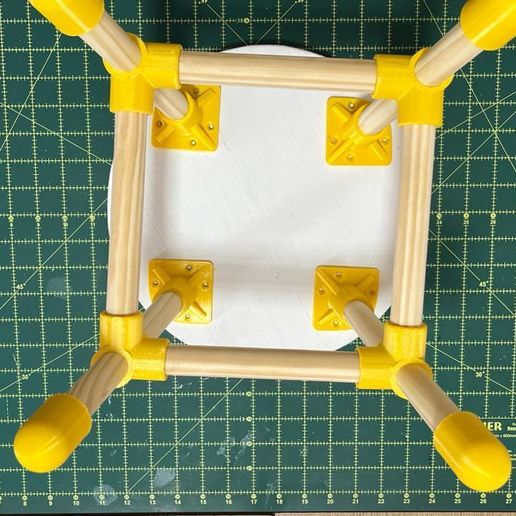 🖼️ Fun Bench・ STL File for 3D printing and Sewing pattern・Cults