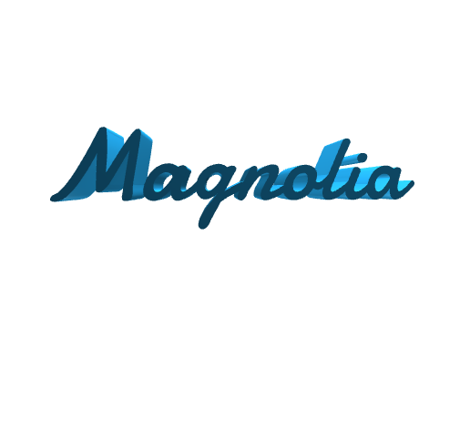 👩 Magnolia・ STL File for ・Cults