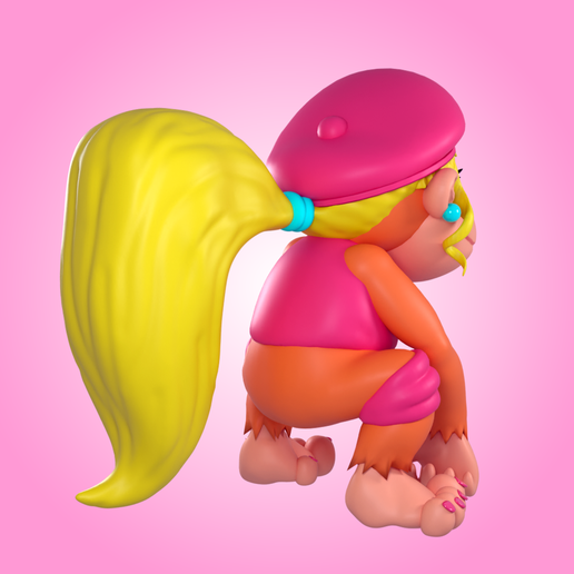 dixie kong human