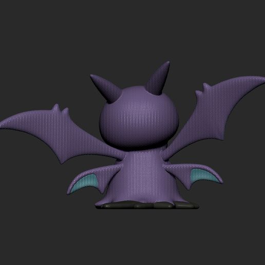 🐉 Pokemon - Mimikyu Zubat, Golbat and Crobat・ STL File for 3D printing ...