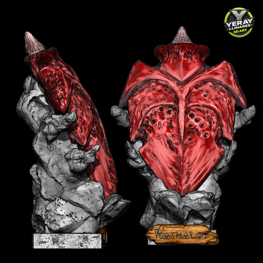 🏆 Rathalos Scale Trophy - Monster Hunter Epic Collectible・ STL File for ...