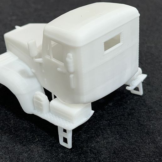 3D printed KRAZ 255 1981 Printable Cabin Truck • made with Anycubic Photon Mono X・Cults