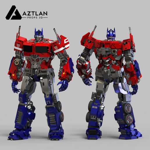 🪖 Optimus Prime Armor - Pepakura・ 3D File for Papercraft & Origami・Cults
