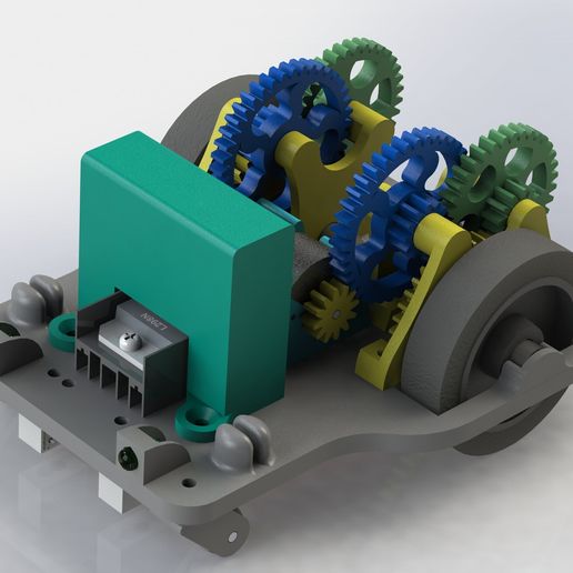 🤖 PochiBot - Line Follower Robot・ STL File for 3D printing・Cults