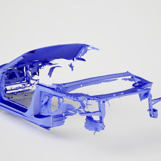 🚗 Toyota MR-S Chassis 3D scan Front, LH side and rear sections・ STL ...