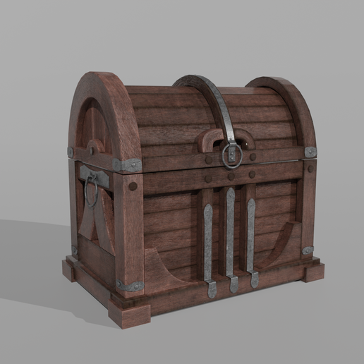 3D file Chest 3D 🪵 ・3D printable model to download・Cults