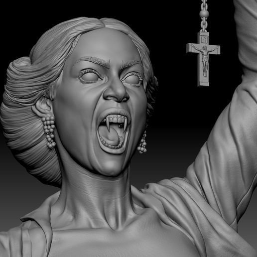 🧛 Regine Dandrige (Fright Night 2)・ OBJ File for 3D printing・Cults