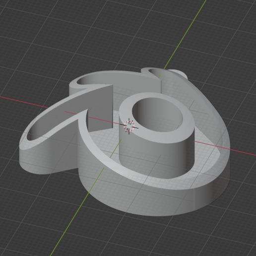 🗝️ Blender keychain・Free STL File for 3D printing・Cults