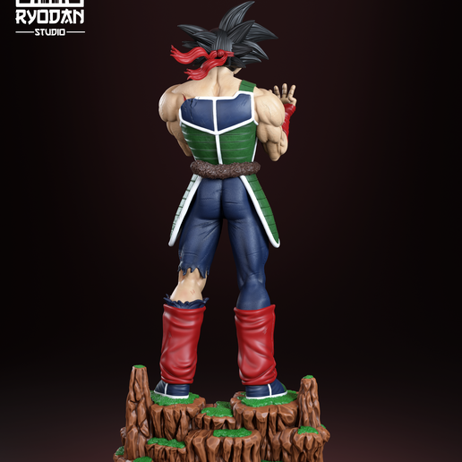 🐉 BARDOCK DRAGON BALL・ 3D File for ・Cults