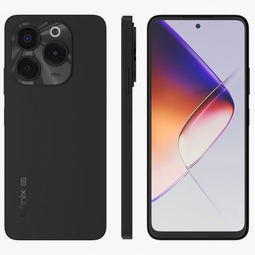 STL file Infinix Note 40X Black 📱 ・Model to download and 3D print・Cults