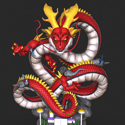 shenron dragon face