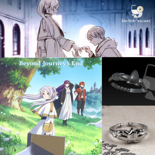 🆓 FREE Frieren's Ring STL/OBJ prop・Free OBJ File for 3D printing and ...