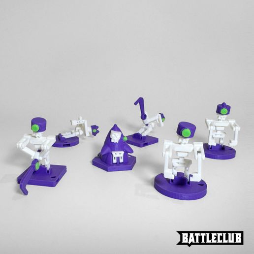 ♟ Battleclub - Grottide Swarmer Units・ 3D File for 3D printing・Cults