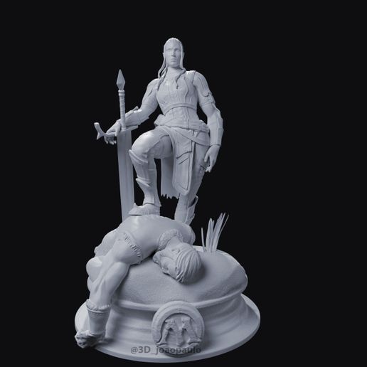 STL file Grand Warlord Radha - Magic the Gathering MTG 🪄 ・3D print ...