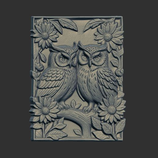 two owls design
