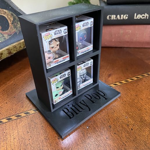 STL file Bitty Pop Storage Shelves 🦸 ・3D printing design to download・Cults