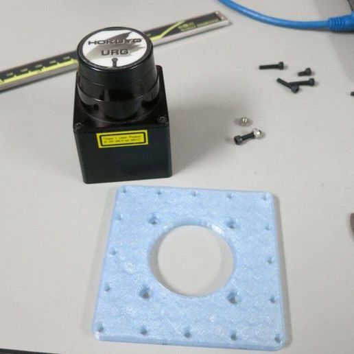🔌 3d printed Hokuyo URG adapter plate for Turtlebot and Turtlebot2・Free ...