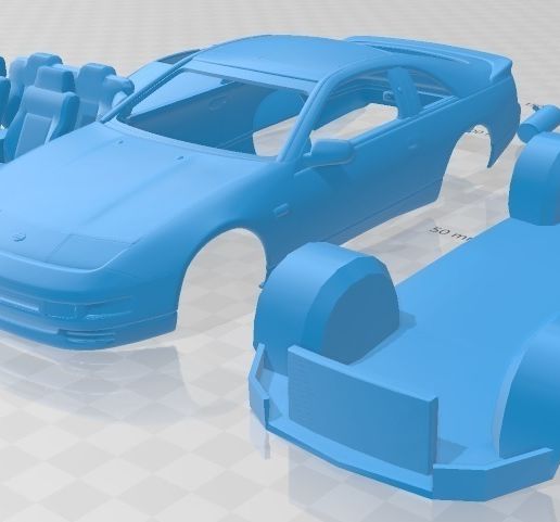 🚗 Nissan 300ZX Z32 1989 Printable Car・ 3D File for ・Cults