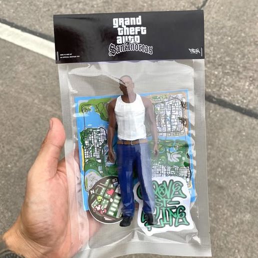 🦸 CJ – GTA San Andreas 3D Printable STL・ STL File for 3D printing・Cults