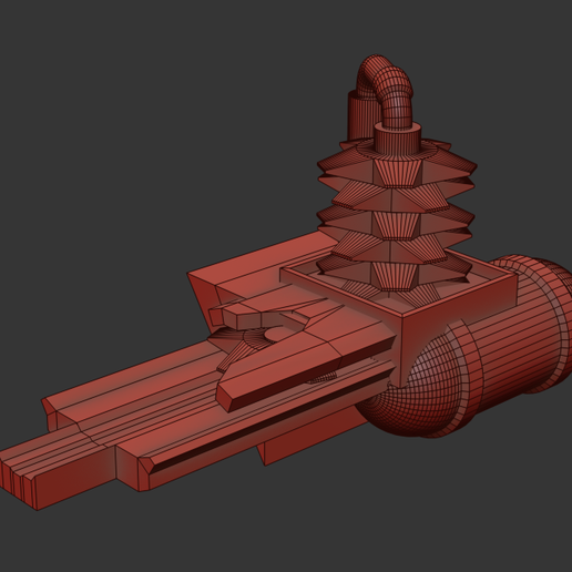 🎲 Shuriken launcher・ STL File for 3D printing・Cults