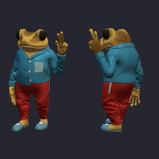 🐉 Sapo Concho - Bad Bunny・ 3D File for 3D printing・Cults