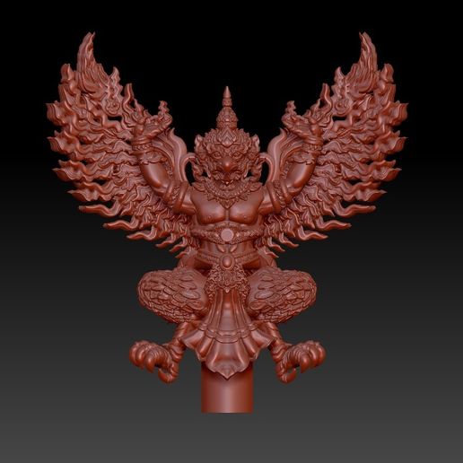 Archivo STL garuda 🖨️ ・Design para impresora 3D para descargar・Cults
