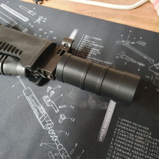 🔫 Zenitco PP-19 // Saiga 9 // PPK-20 // KP-9 Silencer Muzzle Device for ...