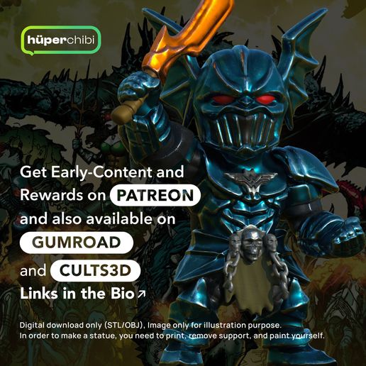 🦸‍♂️ DARK KNIGHTS - BATMAN THE MERCILESS・ STL File for 3D printing・Cults