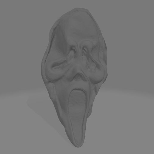 🖨️ Ghostface Gen 1 mask・ STL File for 3D printing・Cults