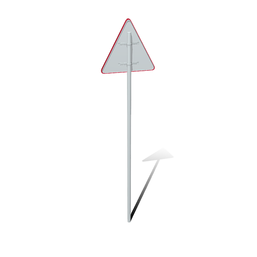 STL file Uneven Surface Ahead Traffic Sign Board 🚦 (OBJ)・3D printer ...
