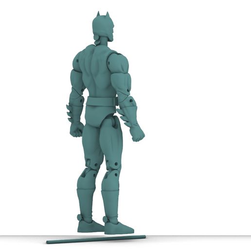 🏙️ Batman Super Powers - ARTICULATED POSEABLE ACTION FIGURE 120mm・ OBJ ...