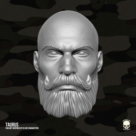 ♉ Taurus GI Joe Fan Art 3D printables for action figures・ STL File for ...