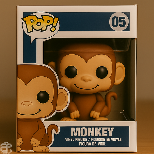 Monkey - Animals Pop Collection 🧊 ・ 3D File for 3D printing・Cults