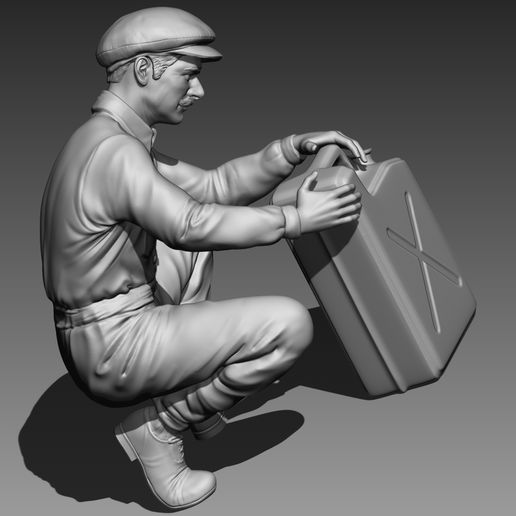 🚗 Car Mechanic Vintage・ STL File for ・Cults